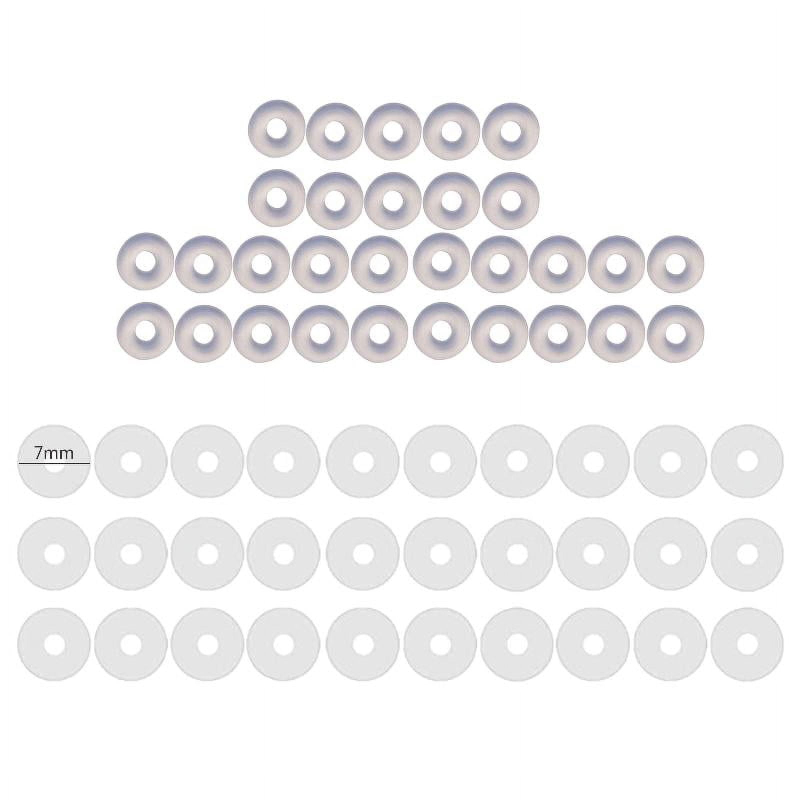 60x Non Pull Piercing Disc for Piercing Bump Pressure Silicone Earring ...