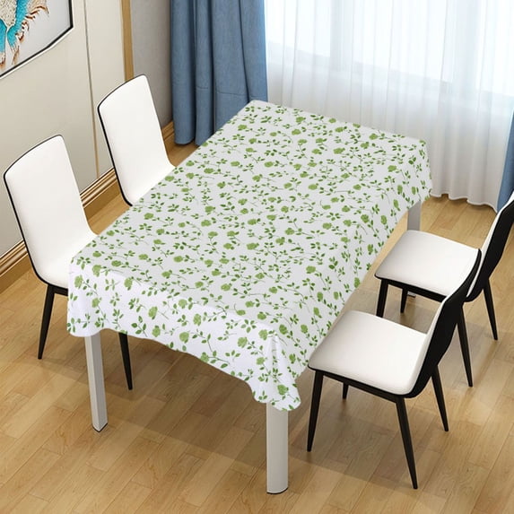 60x108in Square Printed Tablecloth Easy-Care Decorative Table Cloth for ...