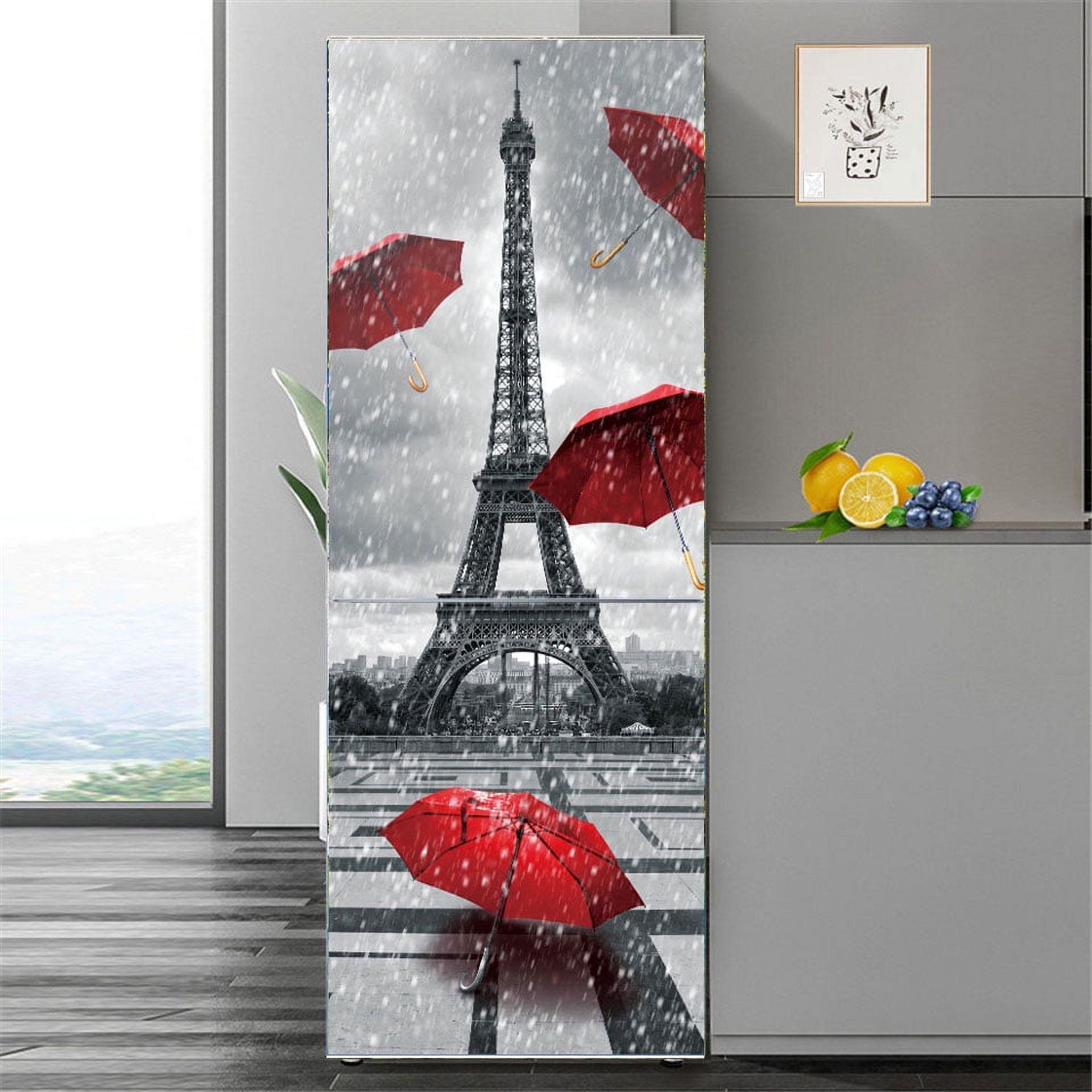 60x180cm Curtain Exterior Sea View Sticker Refrigerator Self-Stick ...