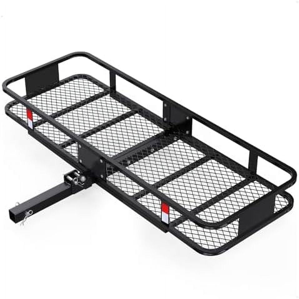 60x24x6 Hitch Cargo for 2 Inch Receiver, 500LB Capacity Hitch Mount ...