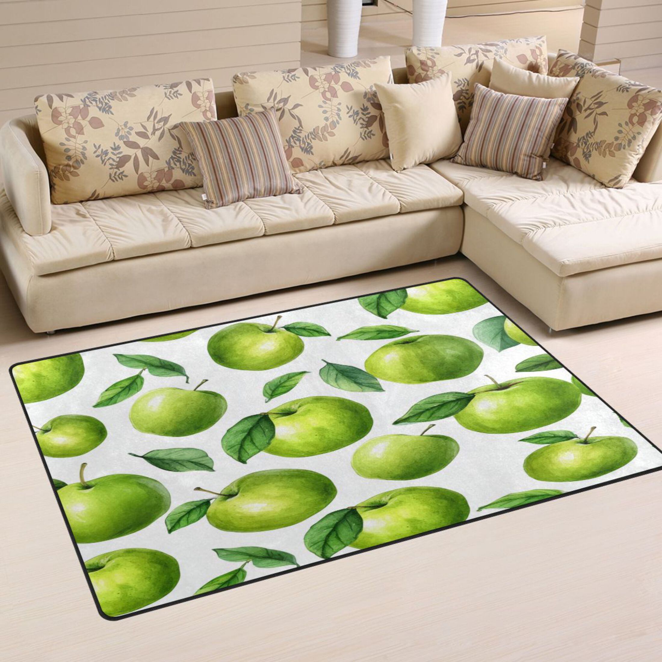 60x39in Area Rug Machine Washable Floor Mats Skid-Resistant Backing ...