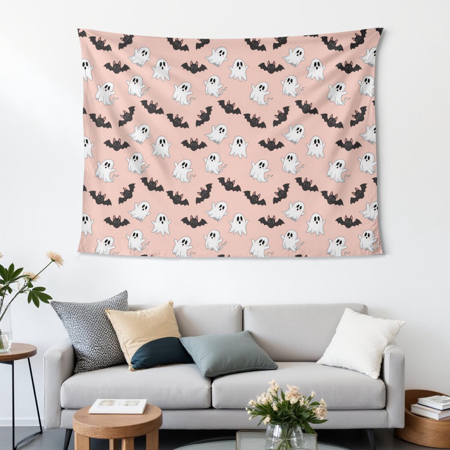 60x44 Inch Rectangle Wall Tapestry for Indoor & Outdoor, Living Room ...