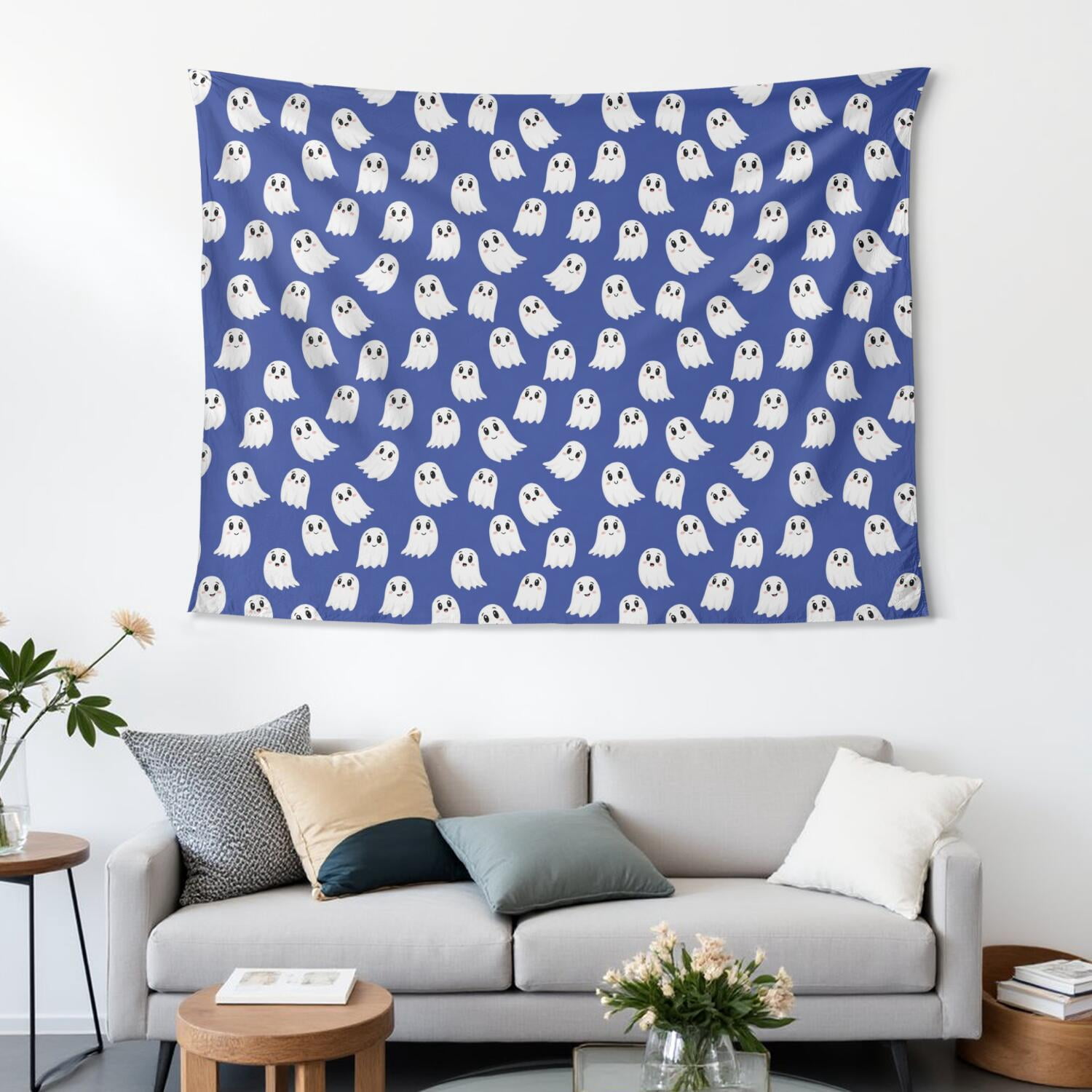 60x44 Inch Rectangle Wall Tapestry for Indoor & Outdoor, Living Room ...