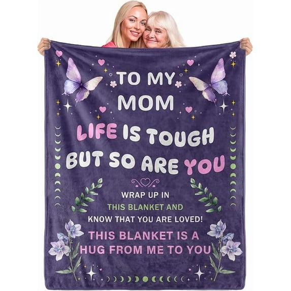 60x50IN Gifts for Mom Blanket, Mothers Day Birthday Gifts for Mother ...