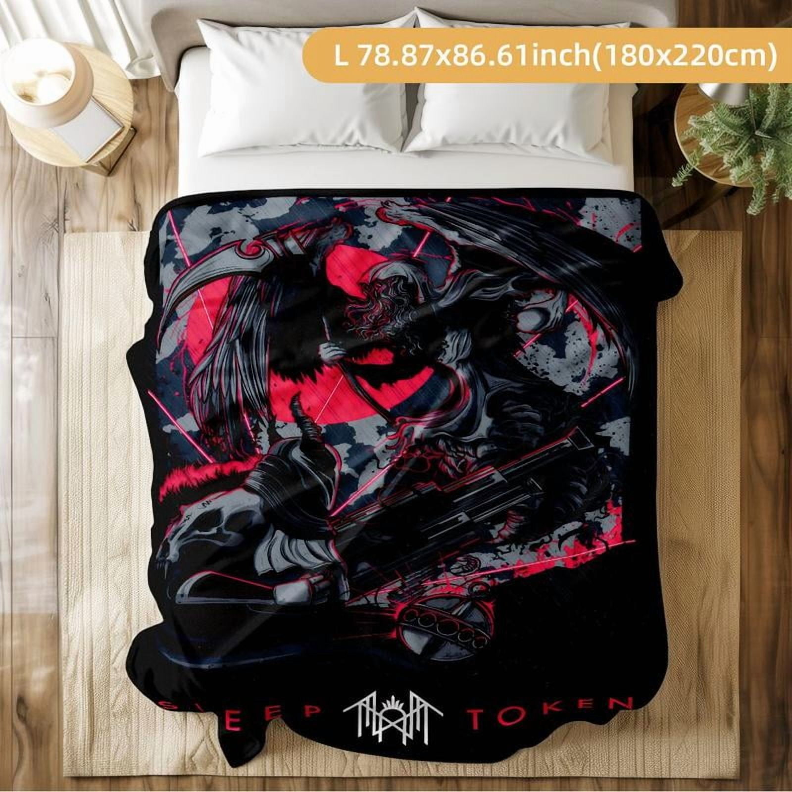 [60x50inch] Sleep Token 'the Event in Arcadia' Blanket, Gothic ...