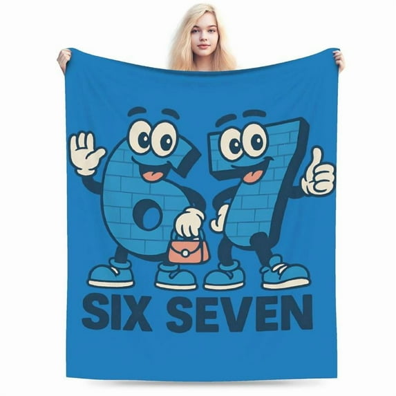 [60x50inch] santa 67 Christmas 6 7 Meme Gen Alpha Meme Six Seven Stuff ...