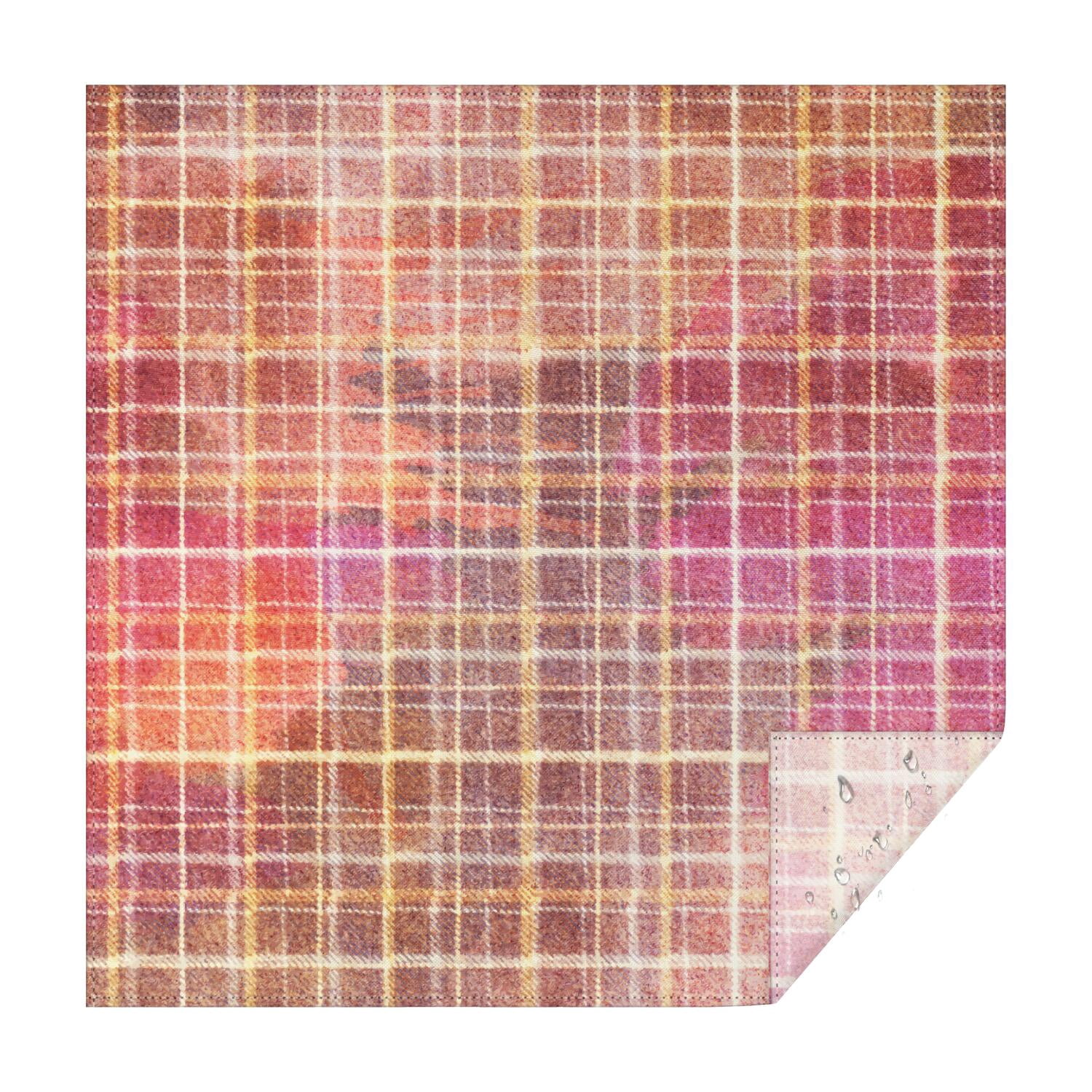 60x60in(152x152cm) Square Tablecloth, Waterproof Polyester Table Cover ...