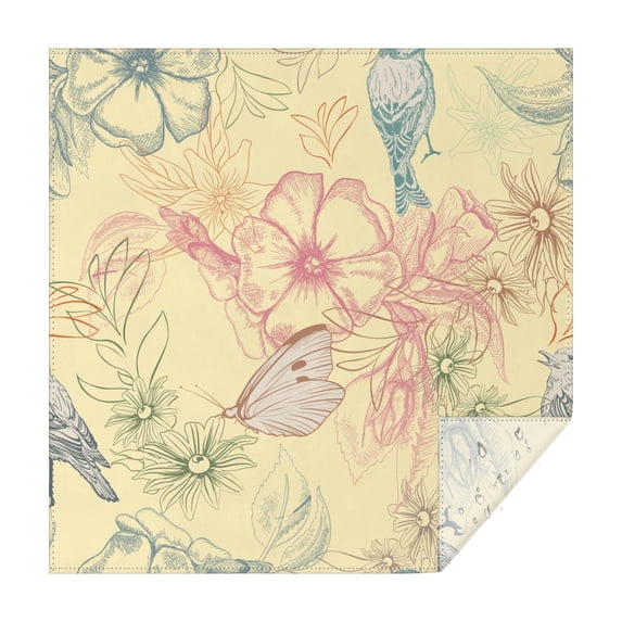 60x60in(152x152cm) Square Tablecloth, Waterproof Polyester Table Cover ...
