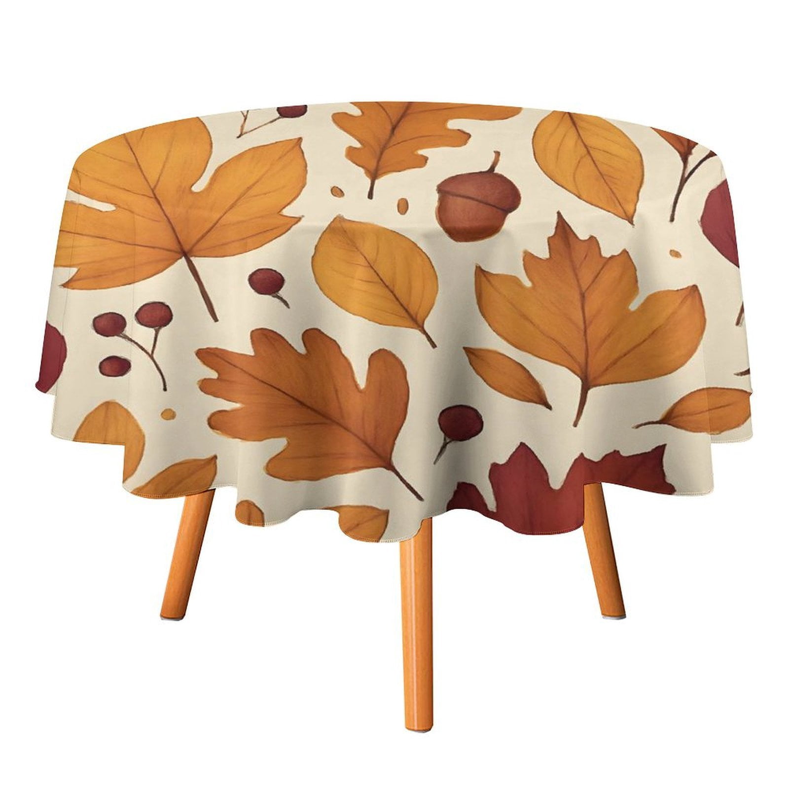 60x60in Round Tablecloth Car Line Straight And Dense Wireless Head Gap ...