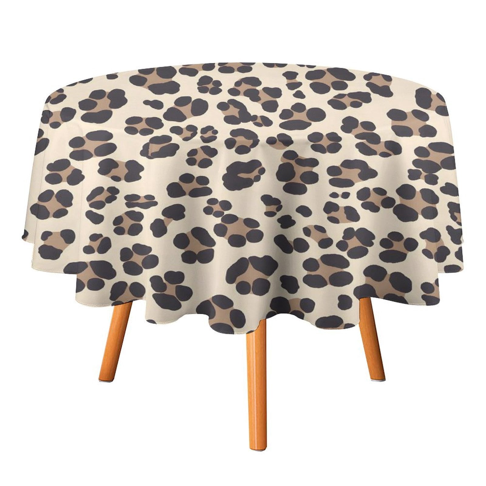 60x60in Round Tablecloth Car Line Straight And Dense Wireless Head Gap ...