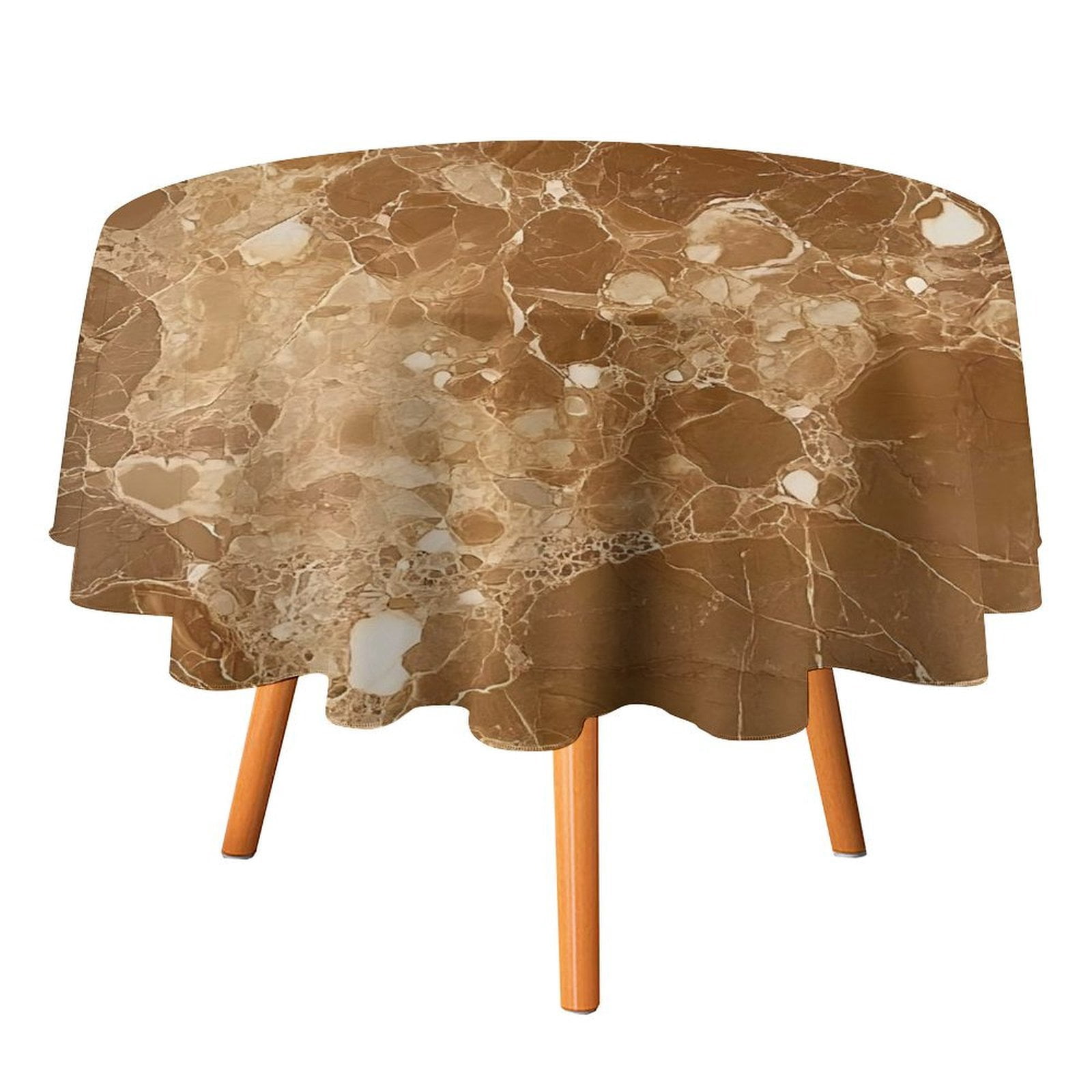 60x60in Round Tablecloth Car Line Straight And Dense Wireless Head Gap ...