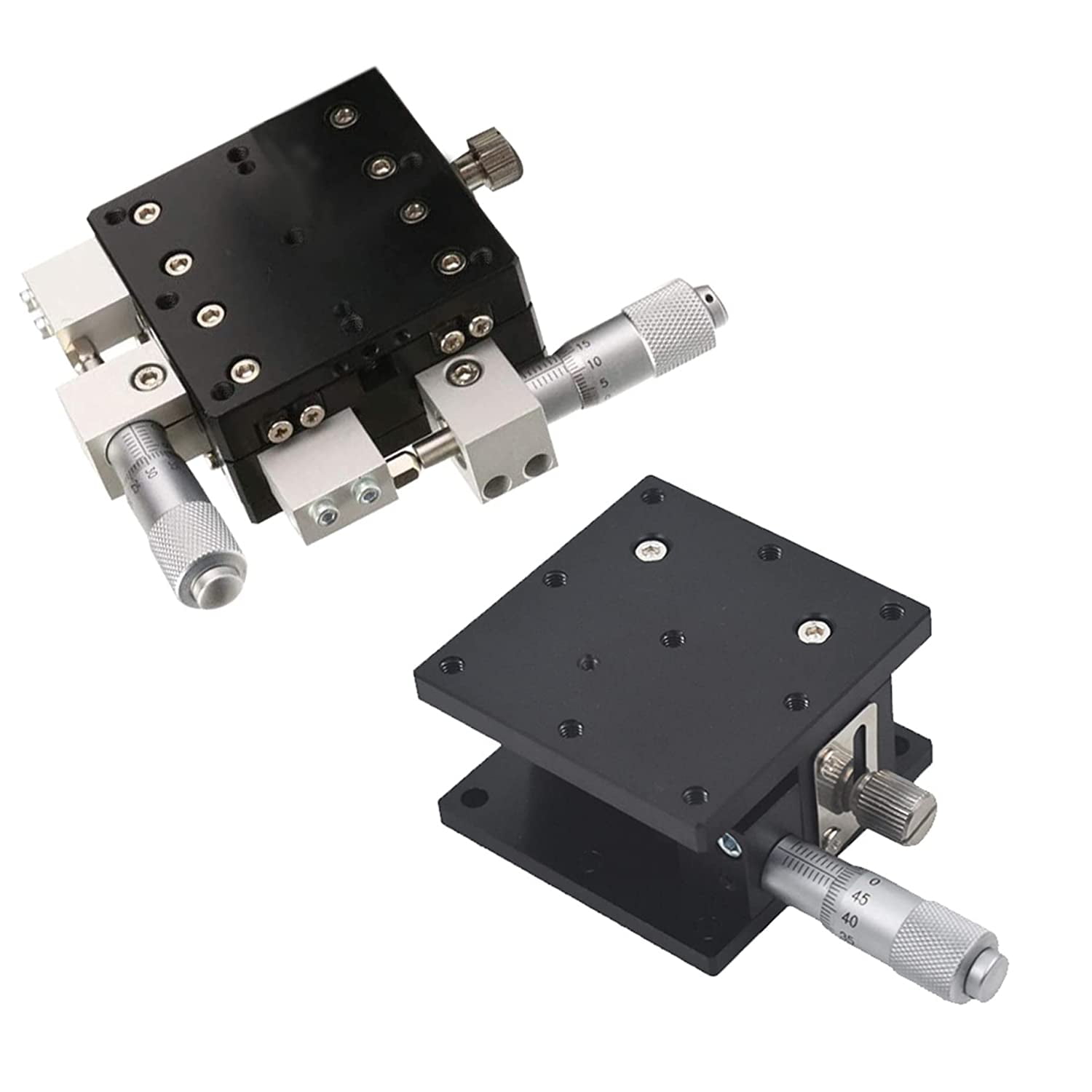 Sliding Table XYZ 3-Axis Manual Linear Stage - 60×60mm Precision Z Stage