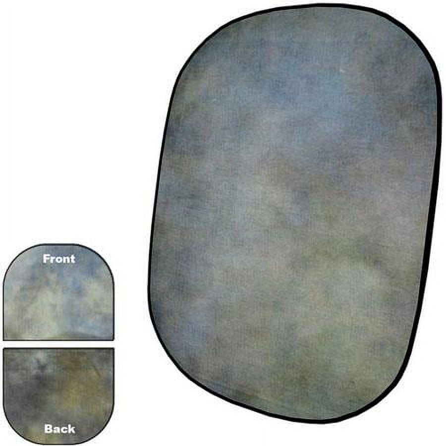 60x72" Collapsible Disc / Reversible Muslin Style Background - Spring ...