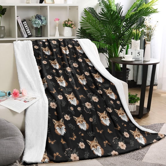 60x80 Inch Flannel Fleece Blanket for Men, Women & Kids, Soft ...