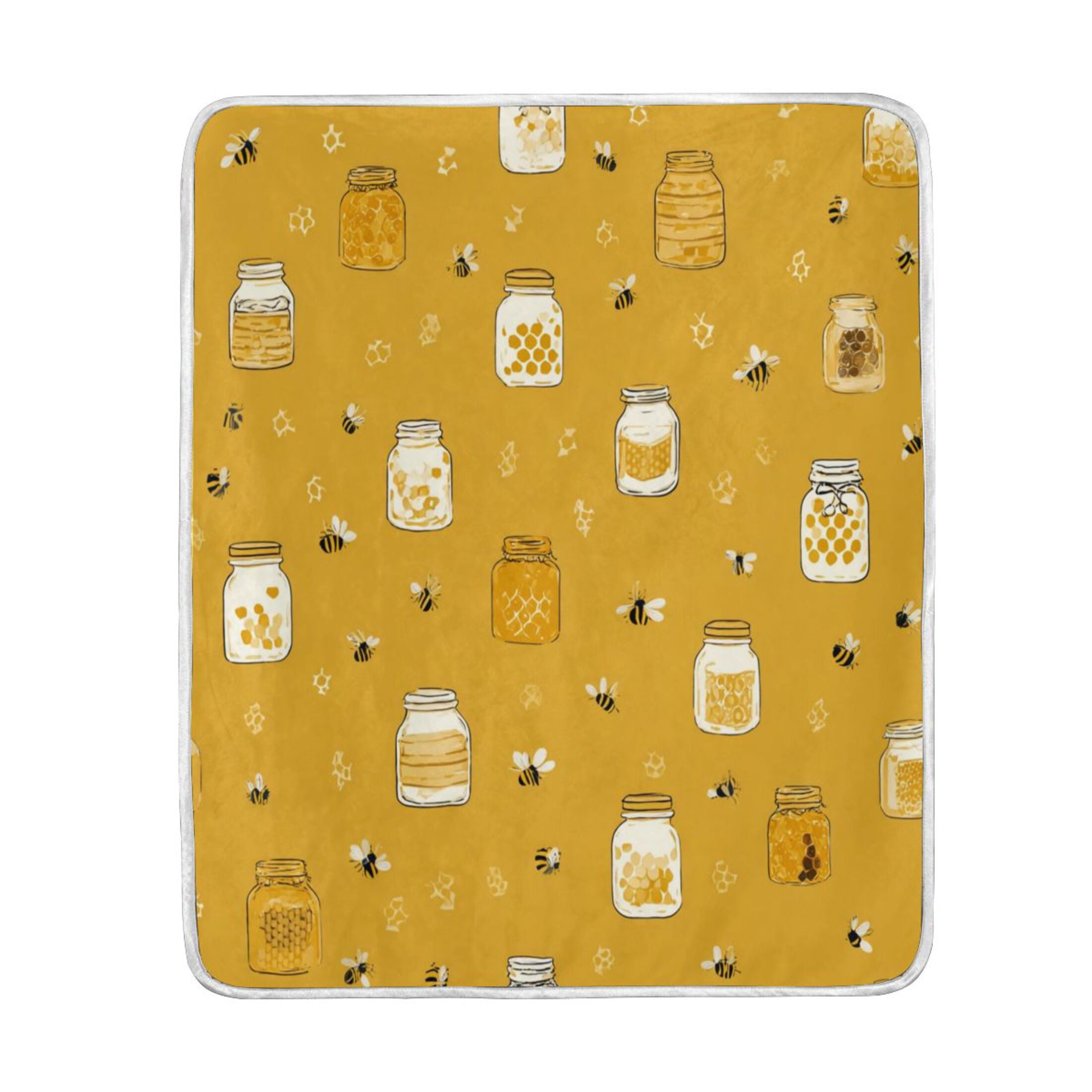 60x80 inch Crystal Fleece & Arctic Fleece Blanket Soft Bed Throws for ...