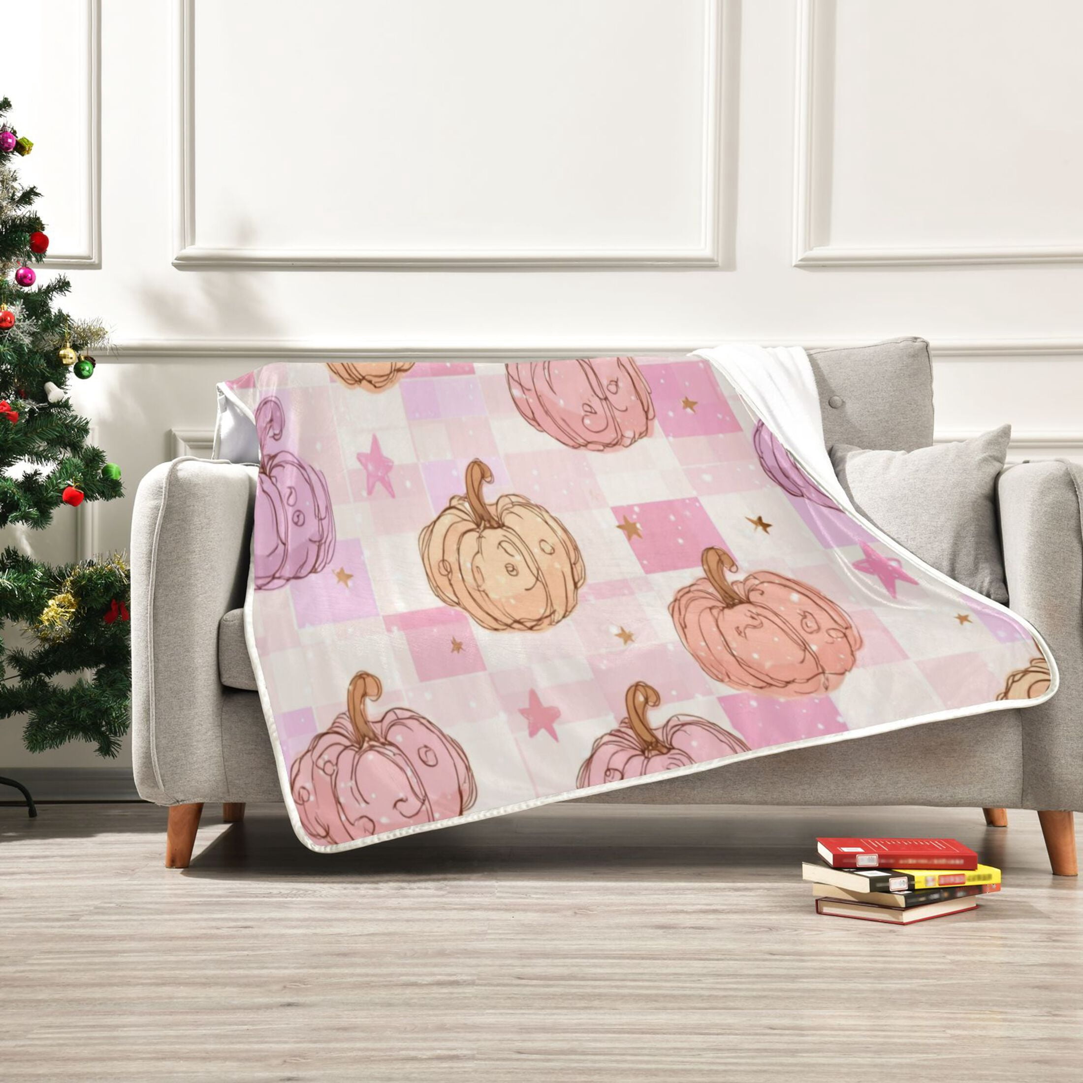 60x80 inch Crystal Fleece & Arctic Fleece Blanket Soft Bed Throws for ...