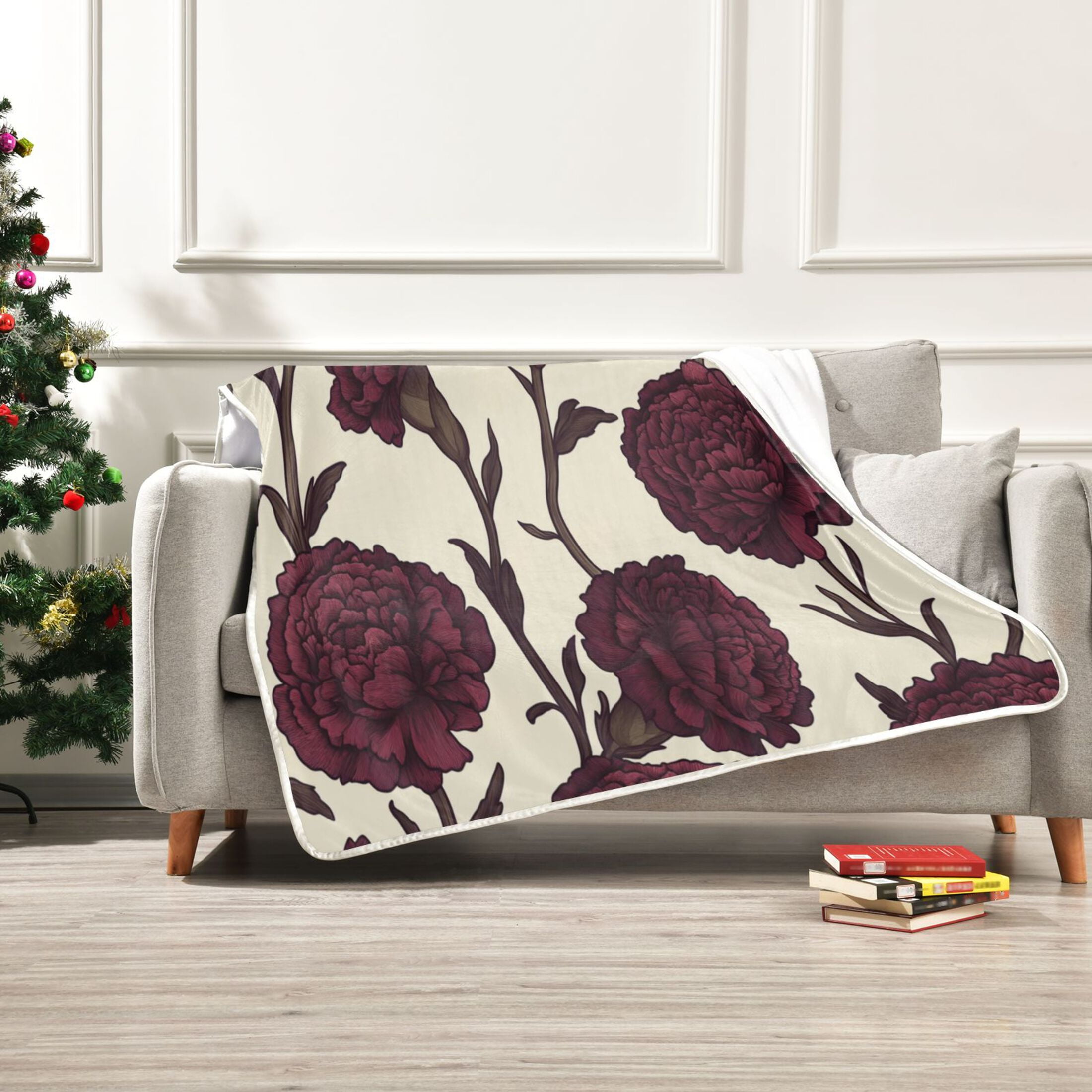 60x80 inch Crystal Fleece & Arctic Fleece Blanket Soft Bed Throws for ...