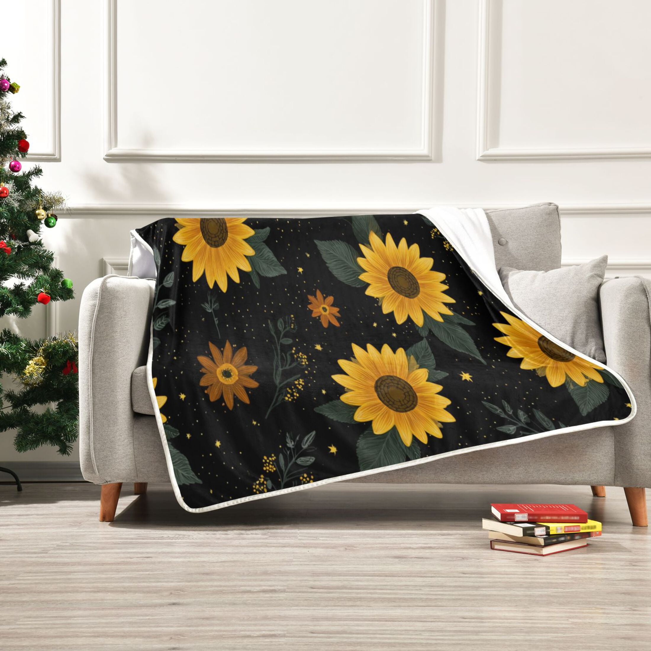 60x80 inch Crystal Fleece & Arctic Fleece Blanket Soft Bed Throws for ...
