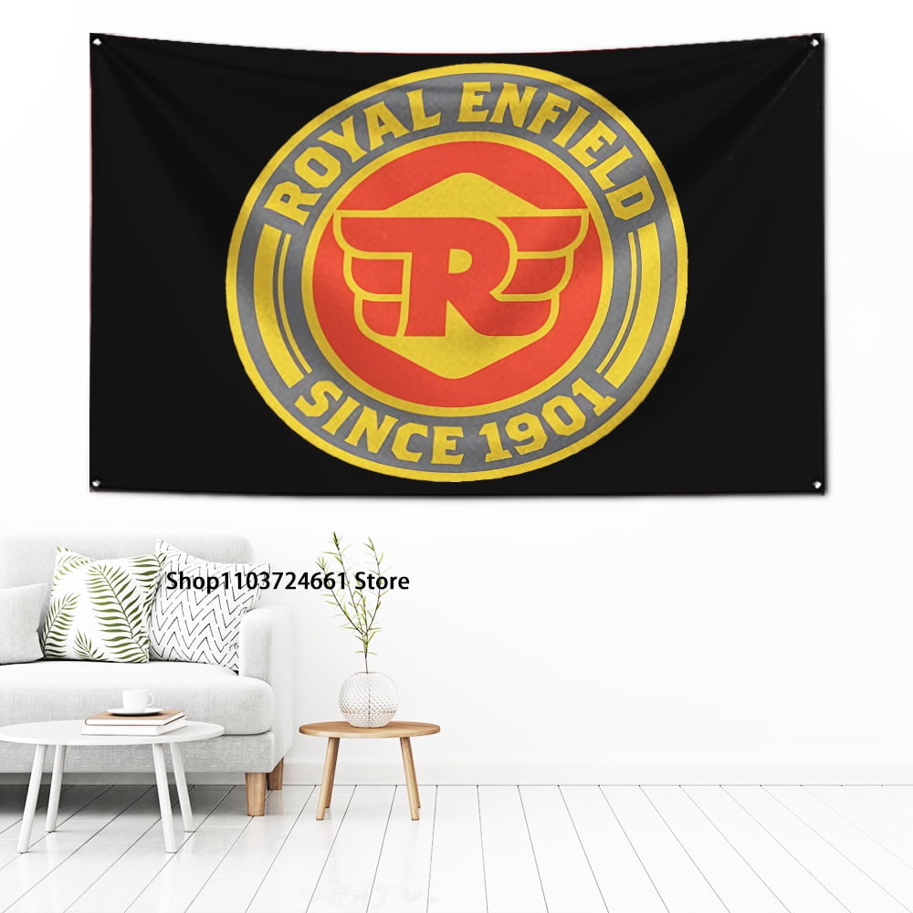 60x90cm Royal enfields Flag Polyester Digital Printing Banner for ...