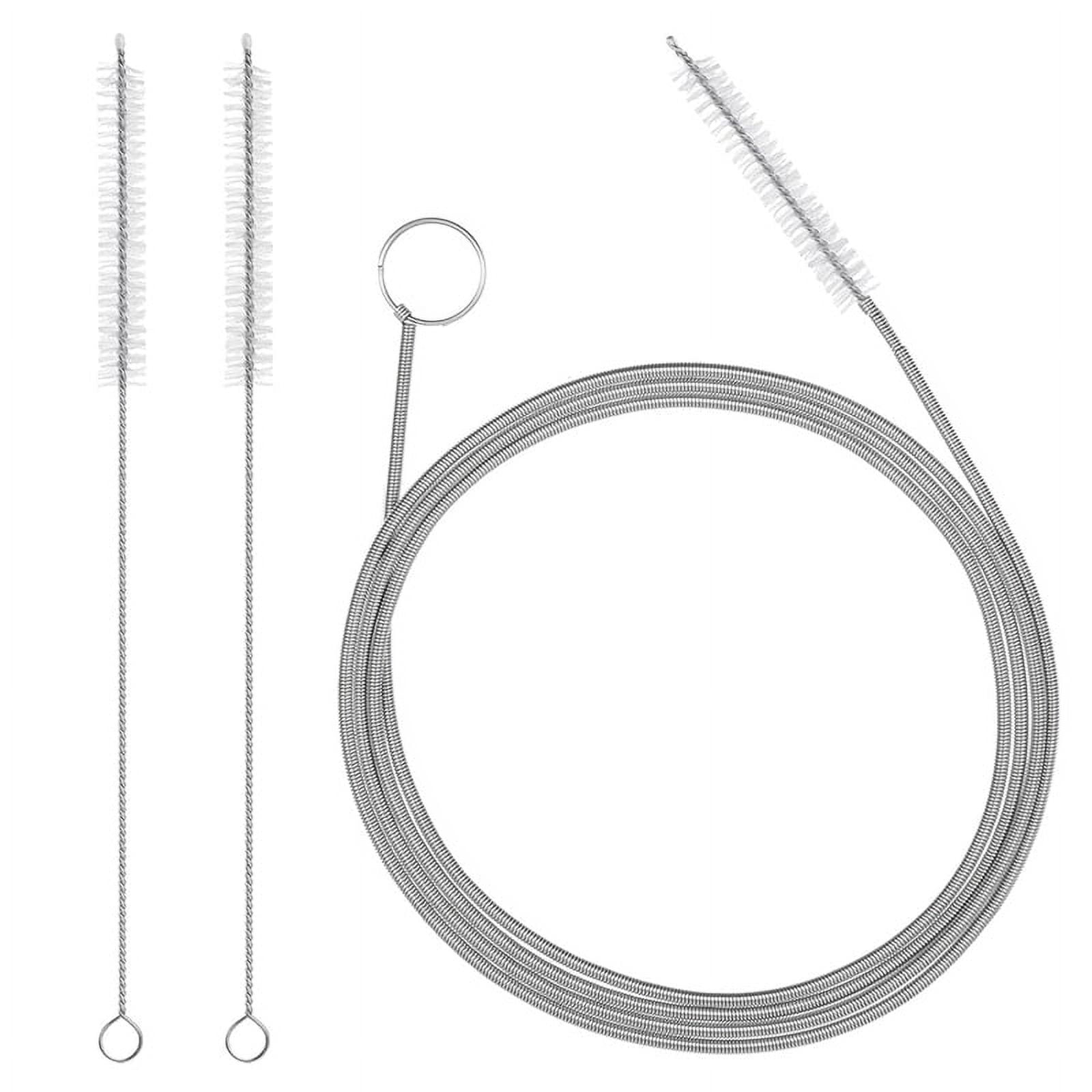 61 Inch Feeding Tube Cleaning Brush Long Drain Brush Flexible Pipe ...