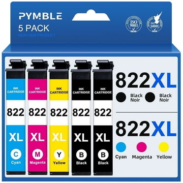 EPSON 822 DURABrite Ultra Ink High Capacity Black & Color Cartridge ...