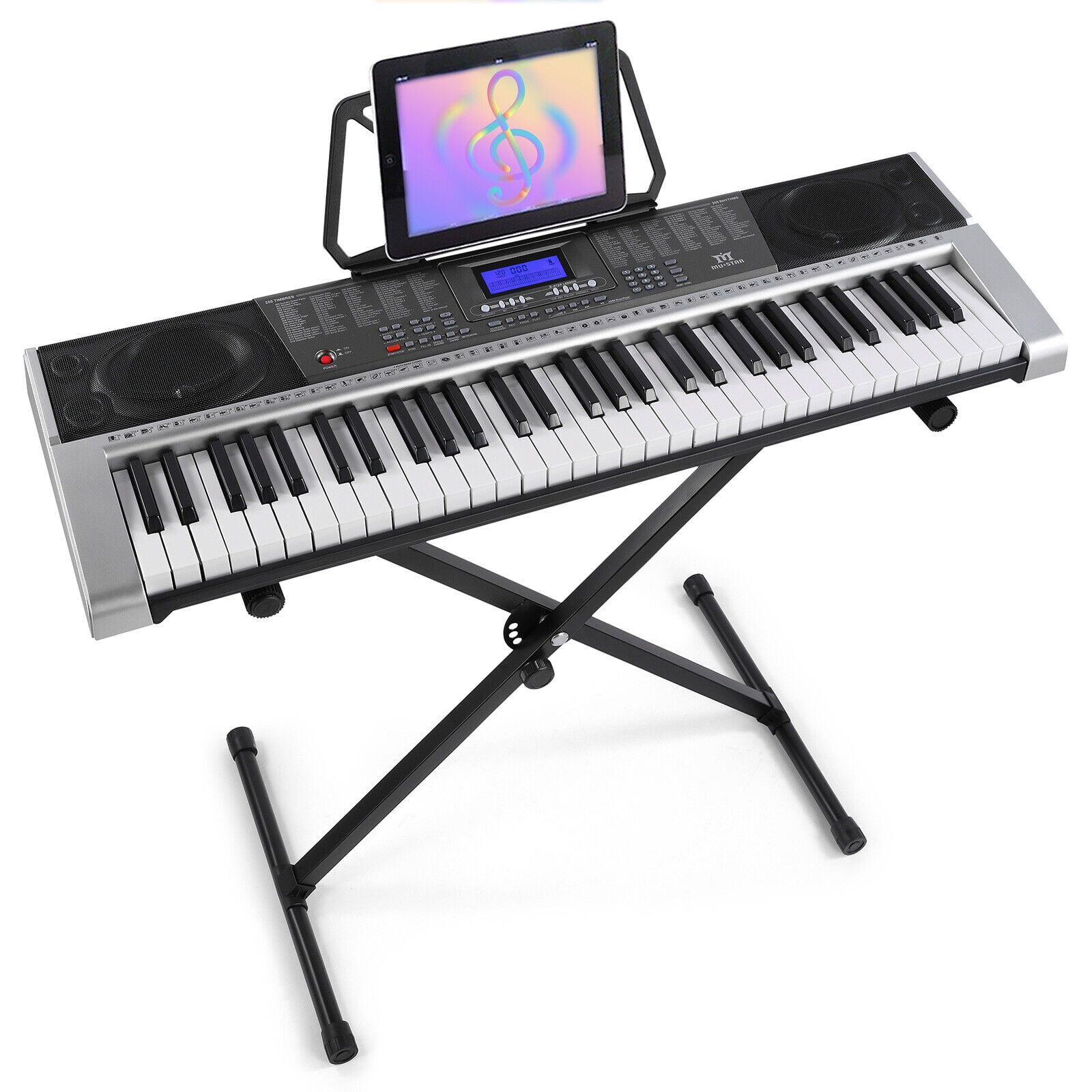 61 Key Electronic Keyboards Piano Portable Digital Organs W/Headphone ...