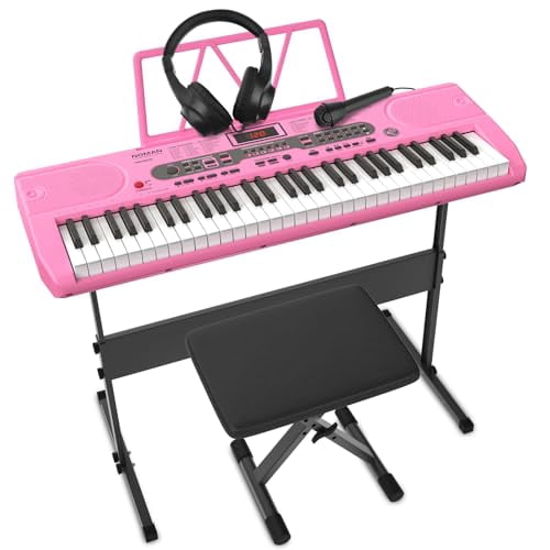 61 Key Piano Keyboard for Beginners - Electronic Keyboard Piano with ...