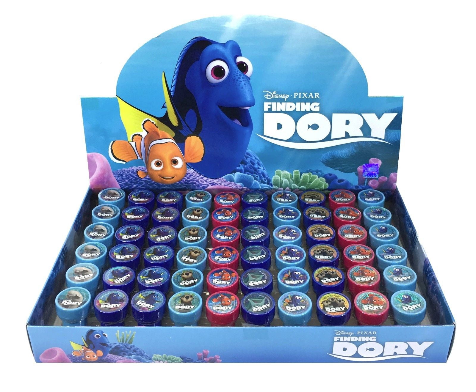 61 PCS Disney Finding Dory Self-inking Stamp Birthday Party Favors ...