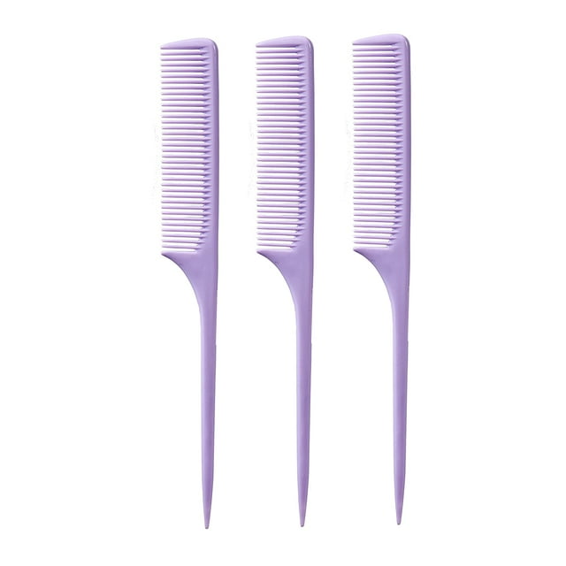 61 XL Rat Tail Combs Wide Tooth Comb Detangling Hair Styling Coarse ...