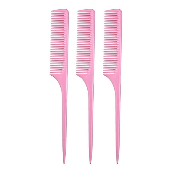 61 XL Rat Tail Combs Wide Tooth Comb Detangling Hair Styling Coarse ...