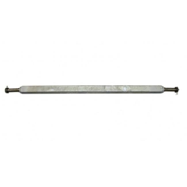 61 in. 2000 lbs Square Galvanized Trailer Axle Assembly - Walmart.com
