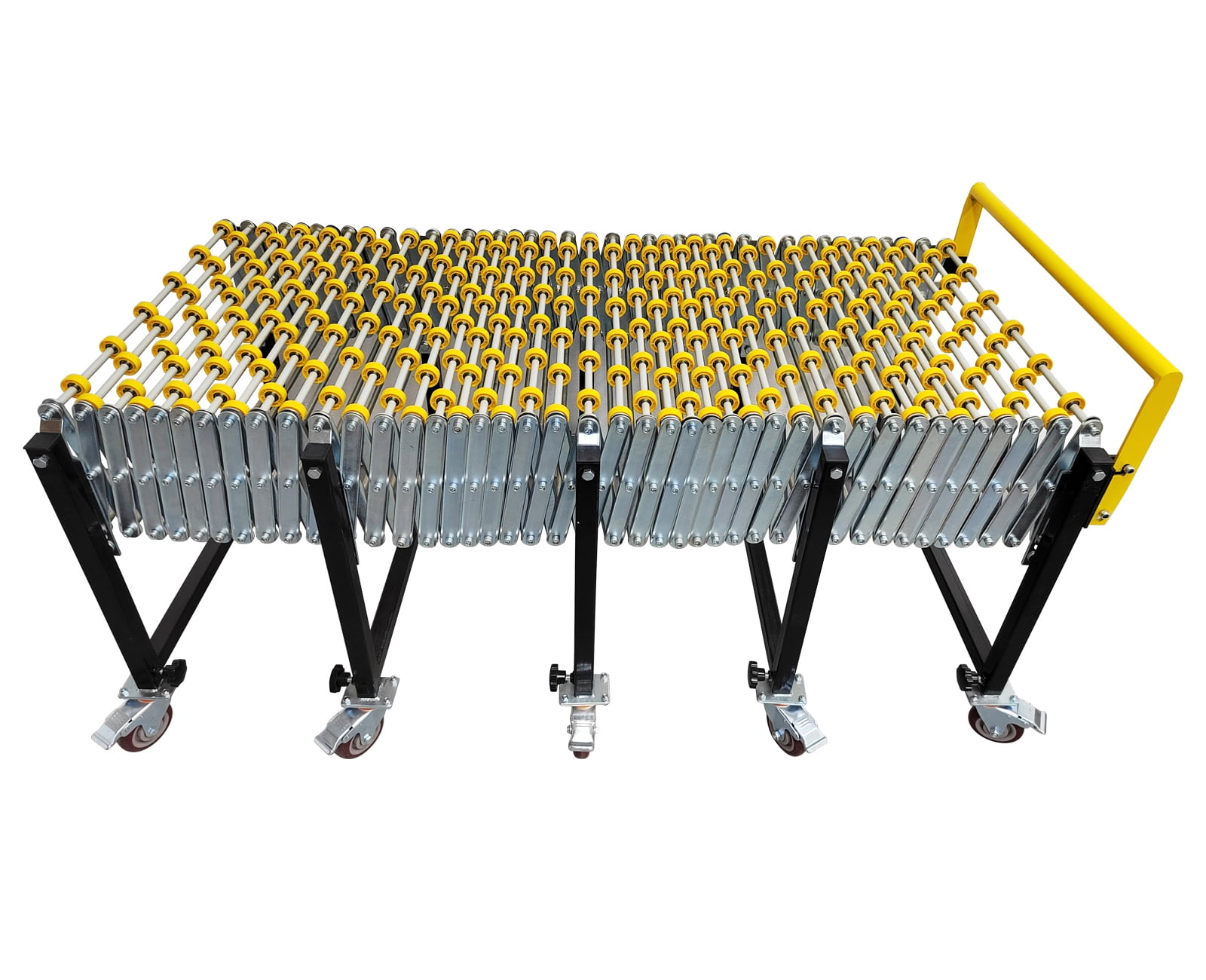 61" to 236" Portable Flexible Expandable Conveyor Unpowered Unloading ...