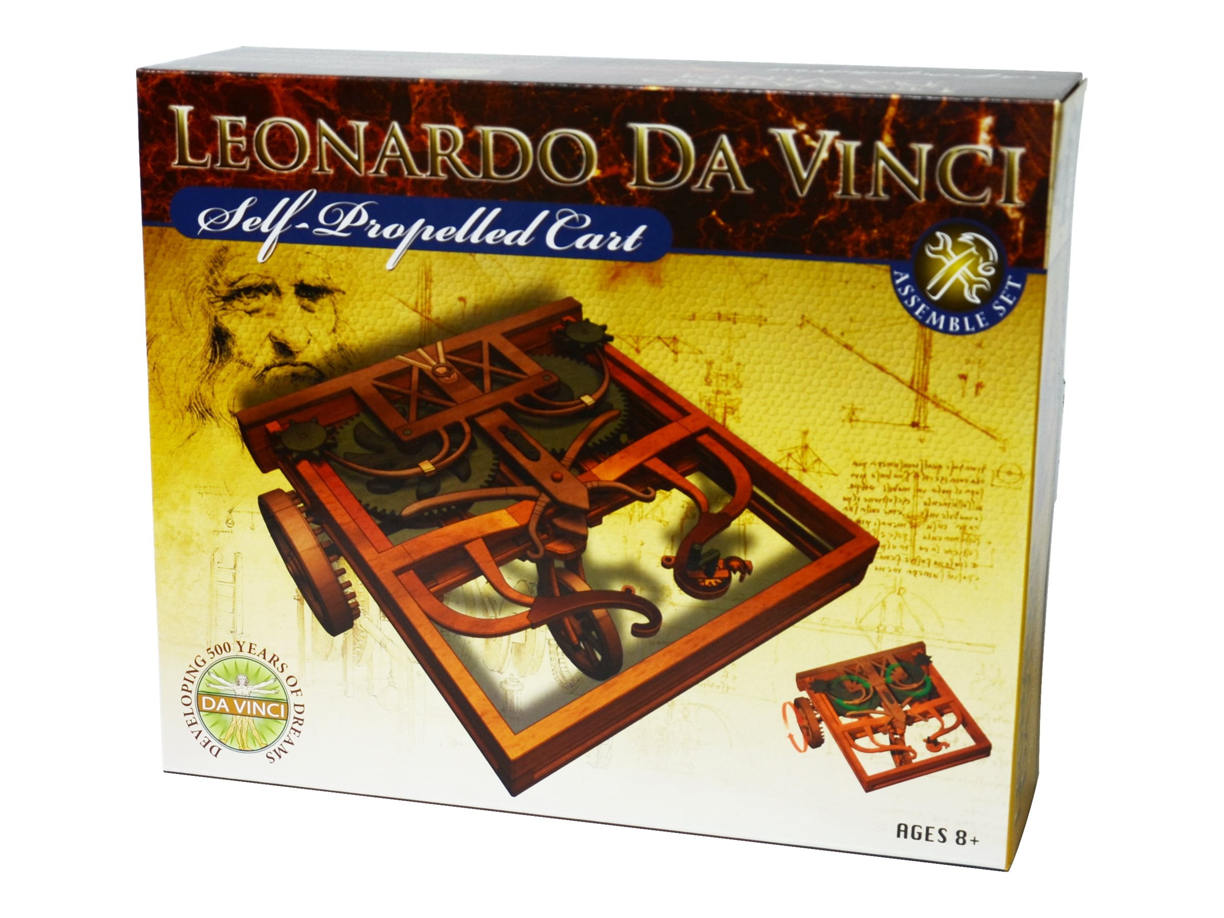 Leonardo Da Vinci Self Propelled Cart Dassault Systèmes Reconstructs