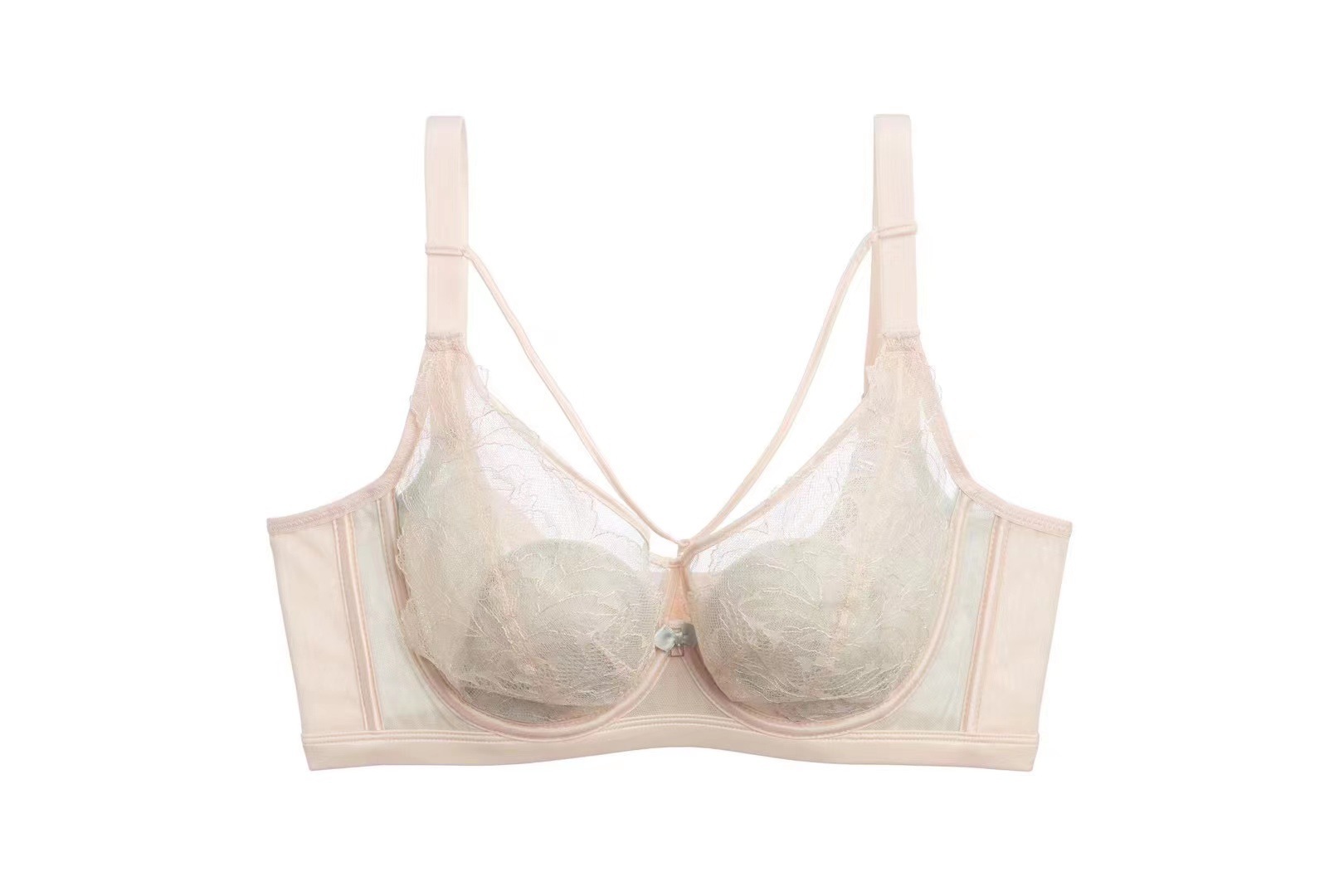 6101 High-End Sexy Lace Untra Thin Crystal Glasses Big Chest Breast ...