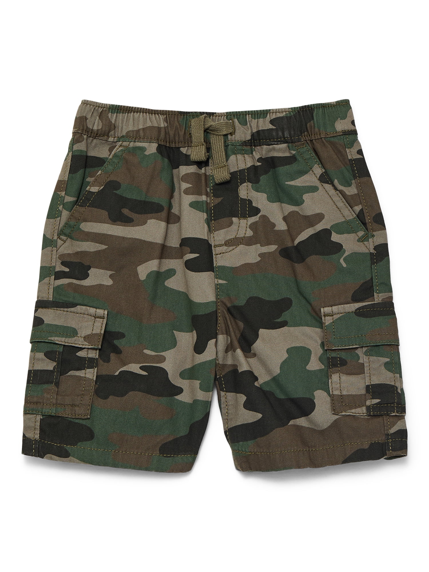 Wonder Nation Baby and Toddler Boys Cotton Cargo Shorts, Sizes 12M-5T ...