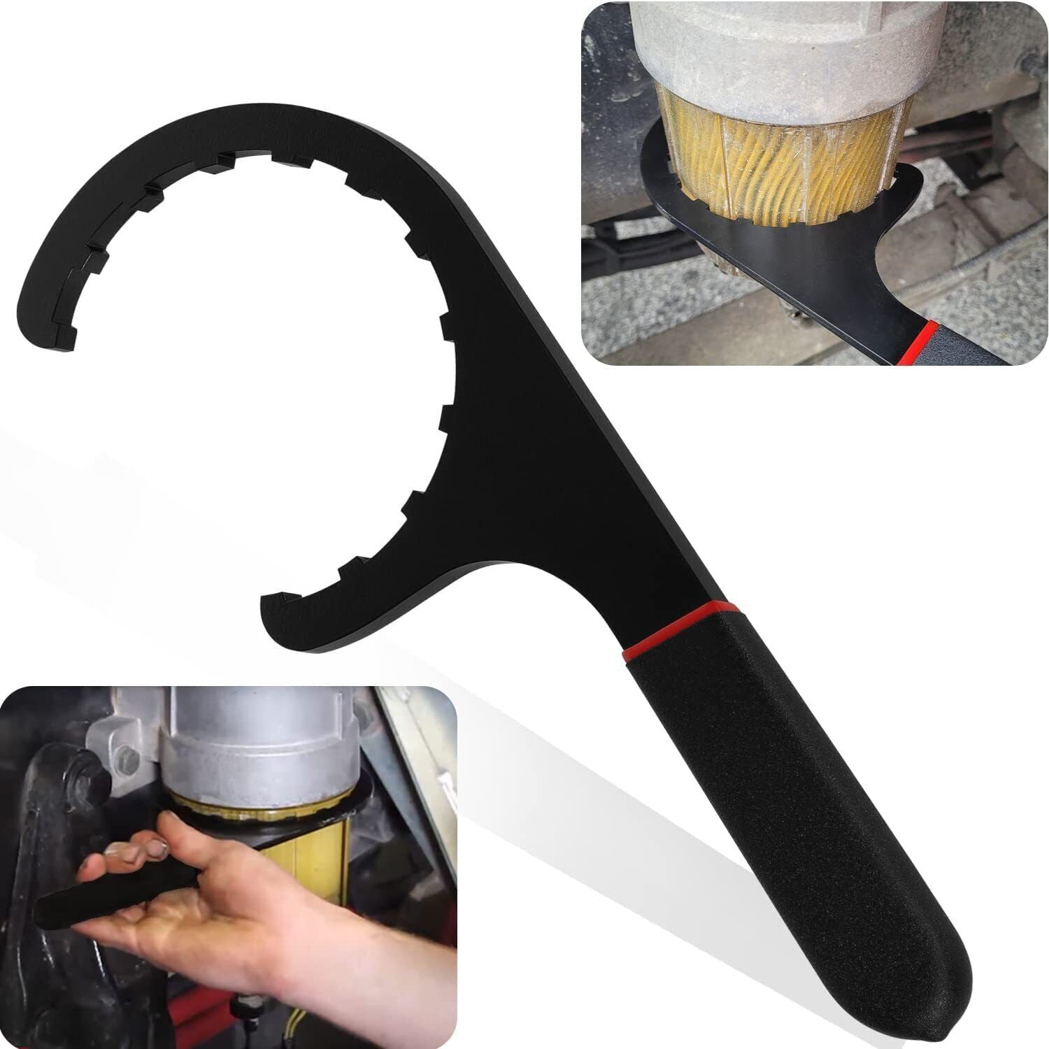 61060 Diesel Fuel Filter Wrench for Paccar Kenworth, Peterbilt ...