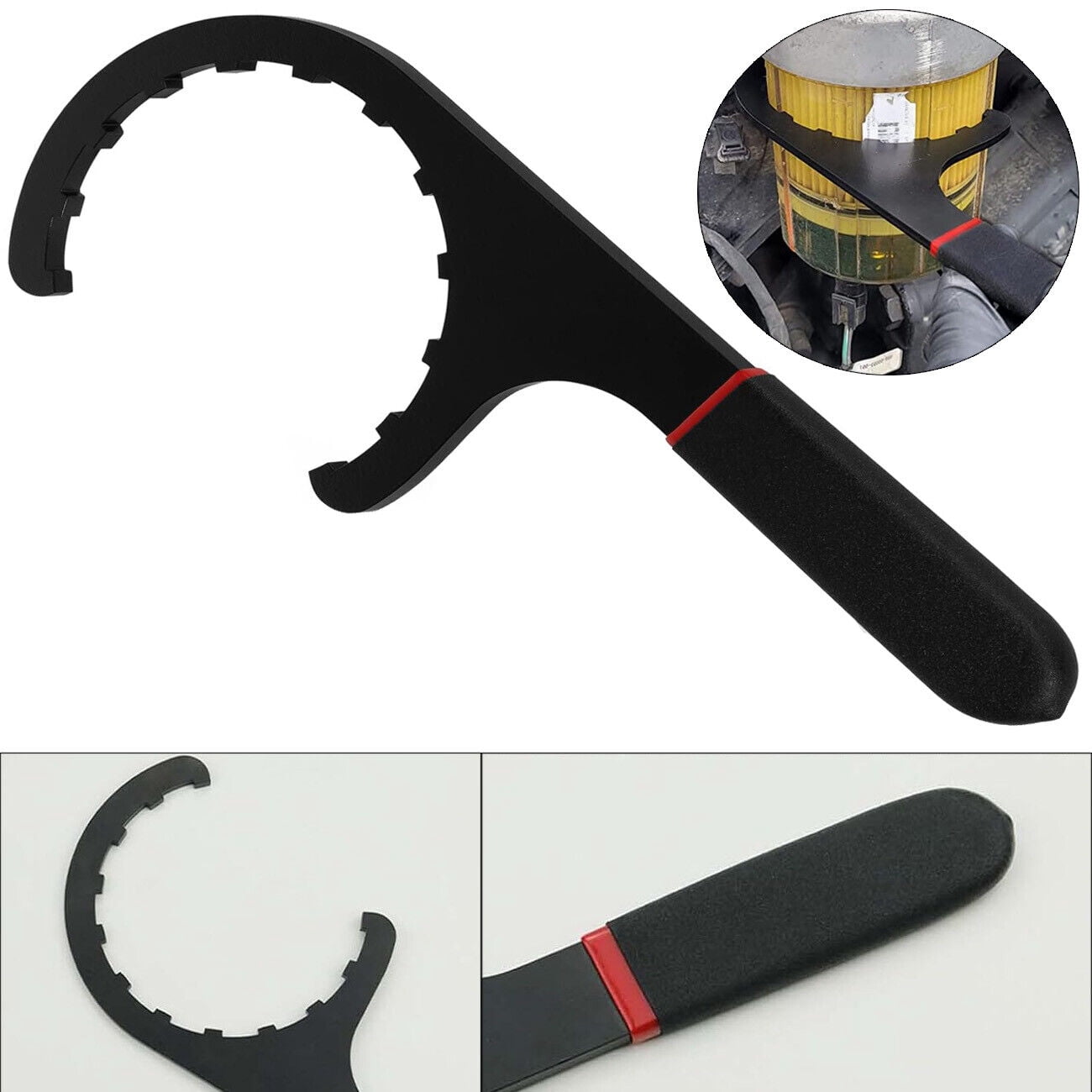 61060 Diesel Paccar Fuel Filter Wrench Removal Tool Fits For Kenworth ...