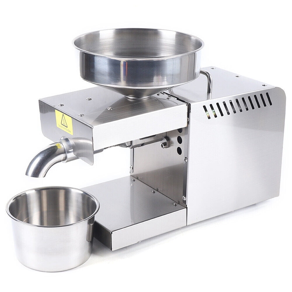 610W Oil Press Machine Automatic Oil Extractor+Intelligent Temperature ...