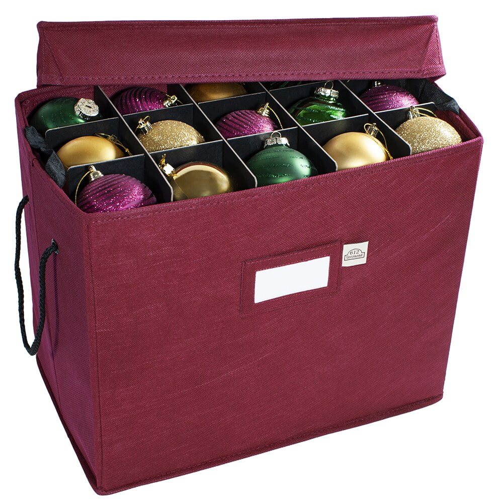 Free Shipping! \612 Vermont Christmas Ornament Storage Box, 4 Trays ...