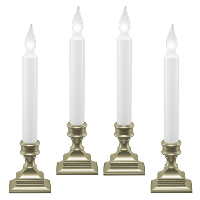 612 Vermont Cordless LED Battery Operated Window Candles with Timer ...