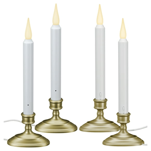 Shop Dusk to Dawn Battery Operated Window Candles for Home Decor