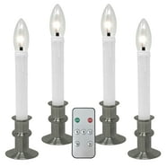 612 Vermont Ultra-Bright LED Window Candles, Flameless, Cordless, Timer ...
