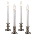 612 Vermont Ultra-Bright LED Xmas Window Candles, Flameless, Battery ...