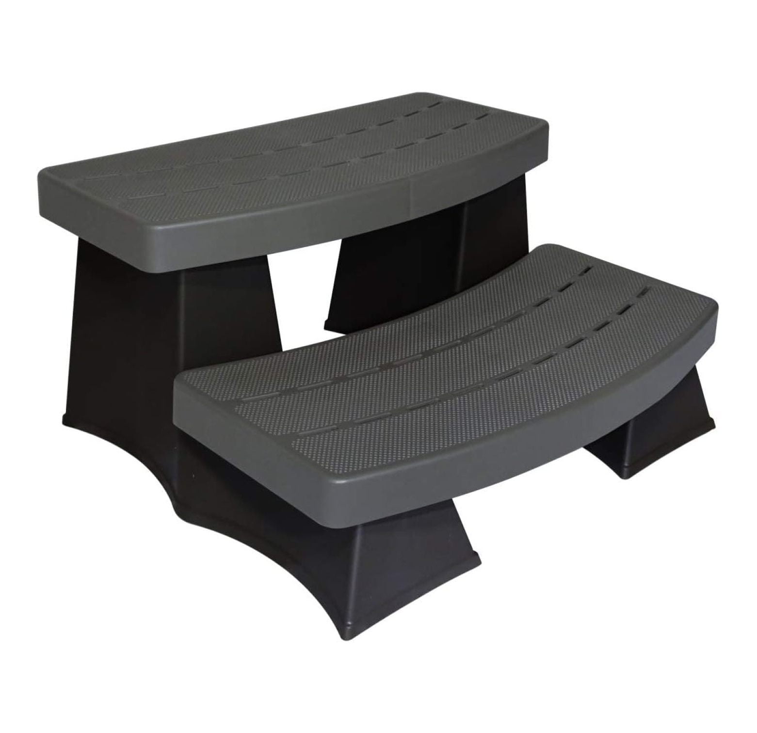 6130418 SureStep II Spa & Hot Tub Steps - Grey & Black - Walmart.com
