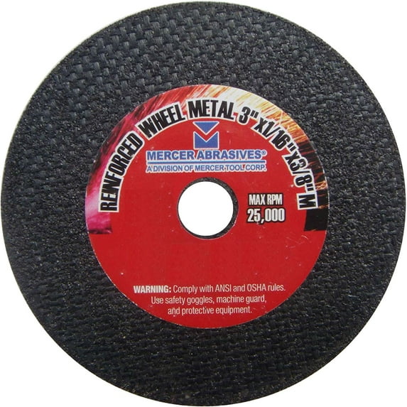 613070-100 Small Diameter High Speed Fully Reinforced Cut-Off Wheels 3 ...