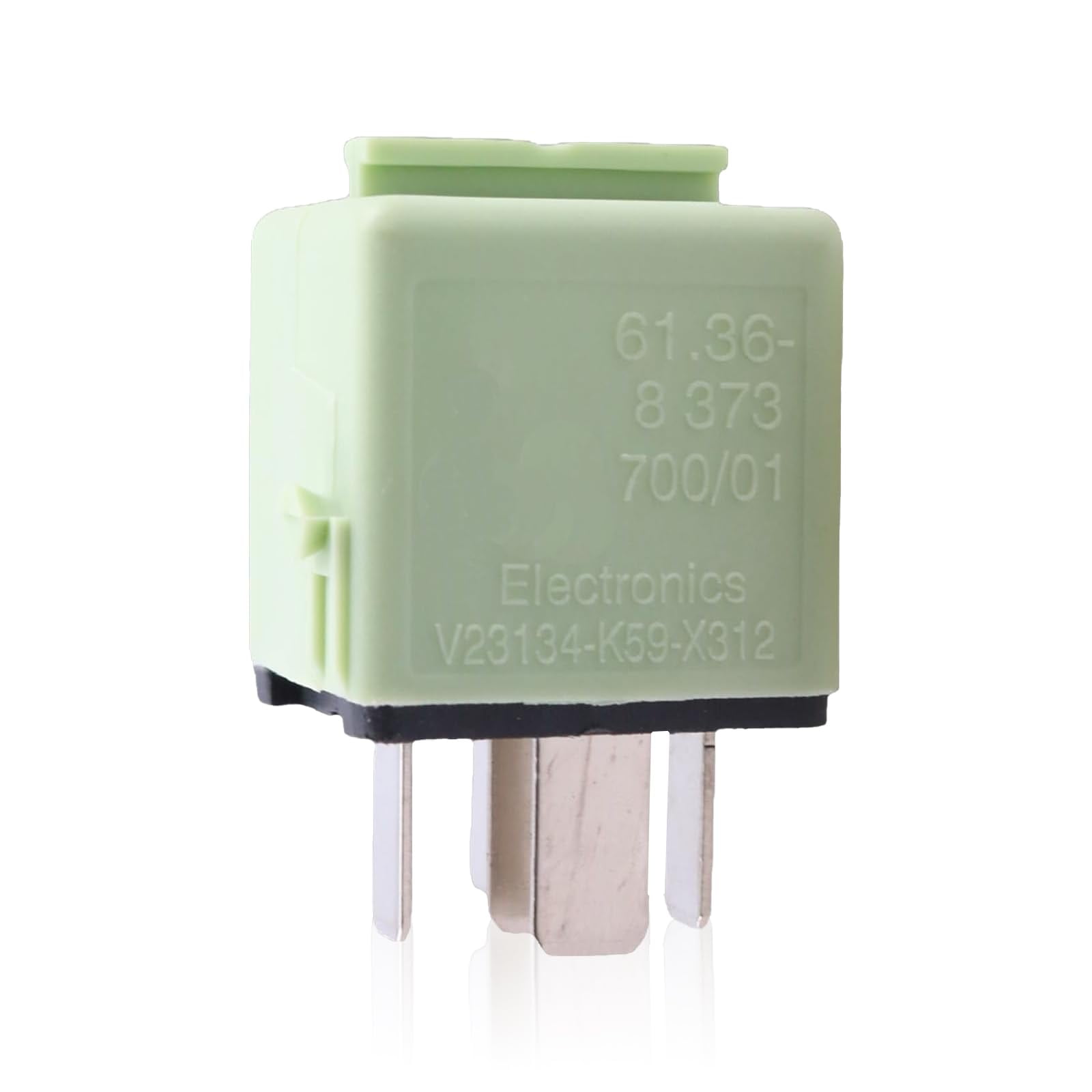 61368373700 Relay, 5-Pin Automotive Fuel Pump Relay, Compatible with BMW Car Series E36 E46 E38 ...