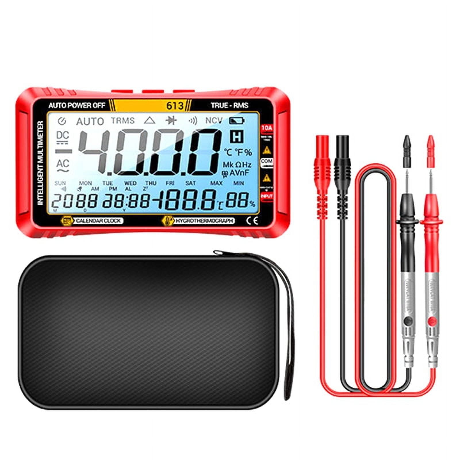 613Smart Multimeter Real-Time Power- Measuring Tester Ammeter Voltmeter ...