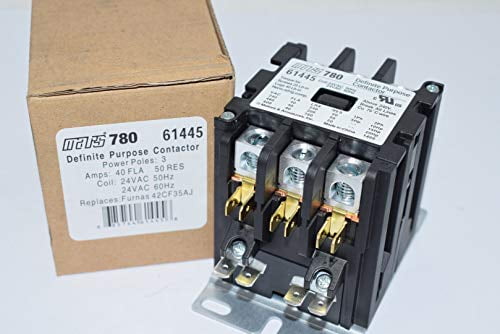 61445 (Direct replacement of Furnas 42CF35AJ) contactor 3 pole - Walmart.com
