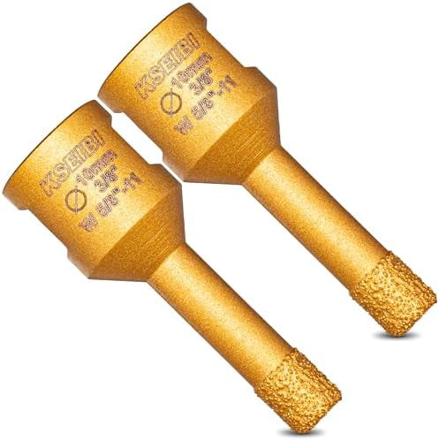 615210 Hole , 3/8 Inch (10mm) Core Drill Bit for Porcelain, Ceramic ...