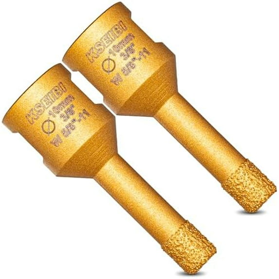 615210 Hole , 3/8 Inch (10mm) Core Drill Bit for Porcelain, Ceramic ...